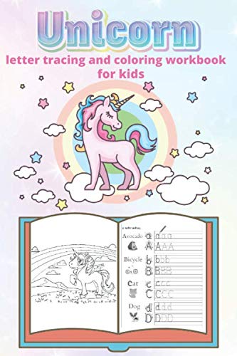 Unicorn Writing Workbook | A Colouring And Activity Book For Kids – All ...