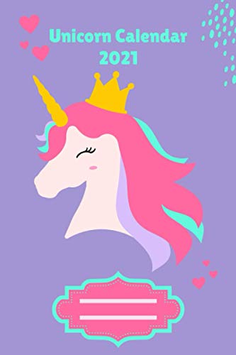 Unicorn Calendar 2021 | Notebook Unicorn Calendar – All Things Unicorn