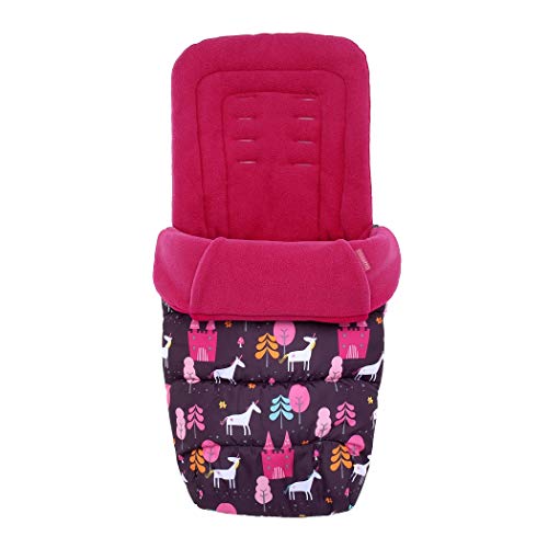 Cosatto Unicorn Universal Footmuff | Cosy Toes | All Season Quilted Pu ...