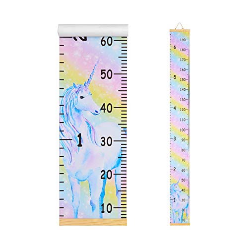 Unicorn Wall Ruler Growth Chart | 20x200 cm | Kids Bedroom – All Things ...