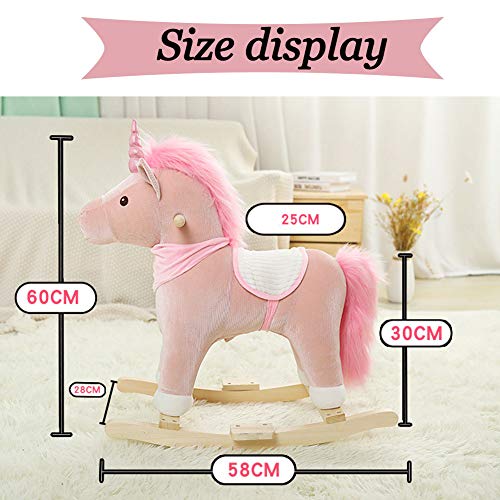Unicorn Rocking Horse | For Toddlers | Age 1-3 Years | Pink – All ...