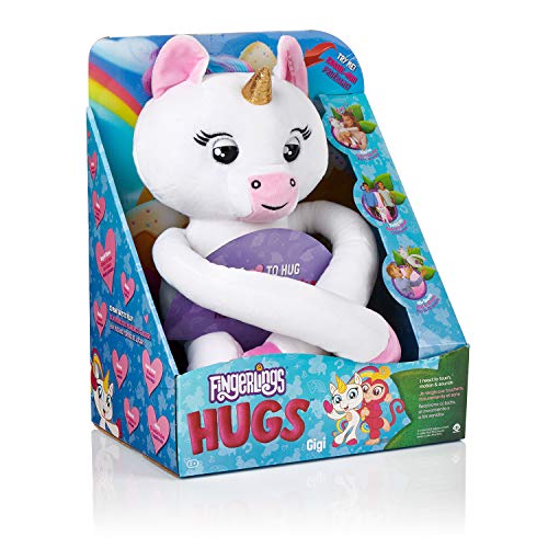 Wow Wee Fingerling Hugs Interactive Unicorn White Gift Idea