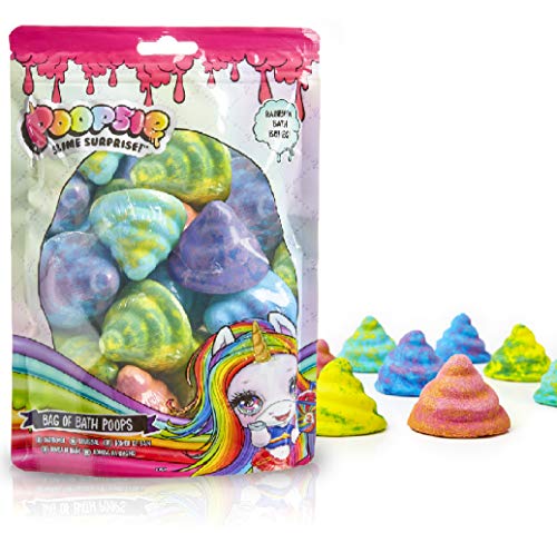 Poopsie Slime Surprise Bag Of 10 Funny Unicorn Poop Bath Bombs For Kid ...