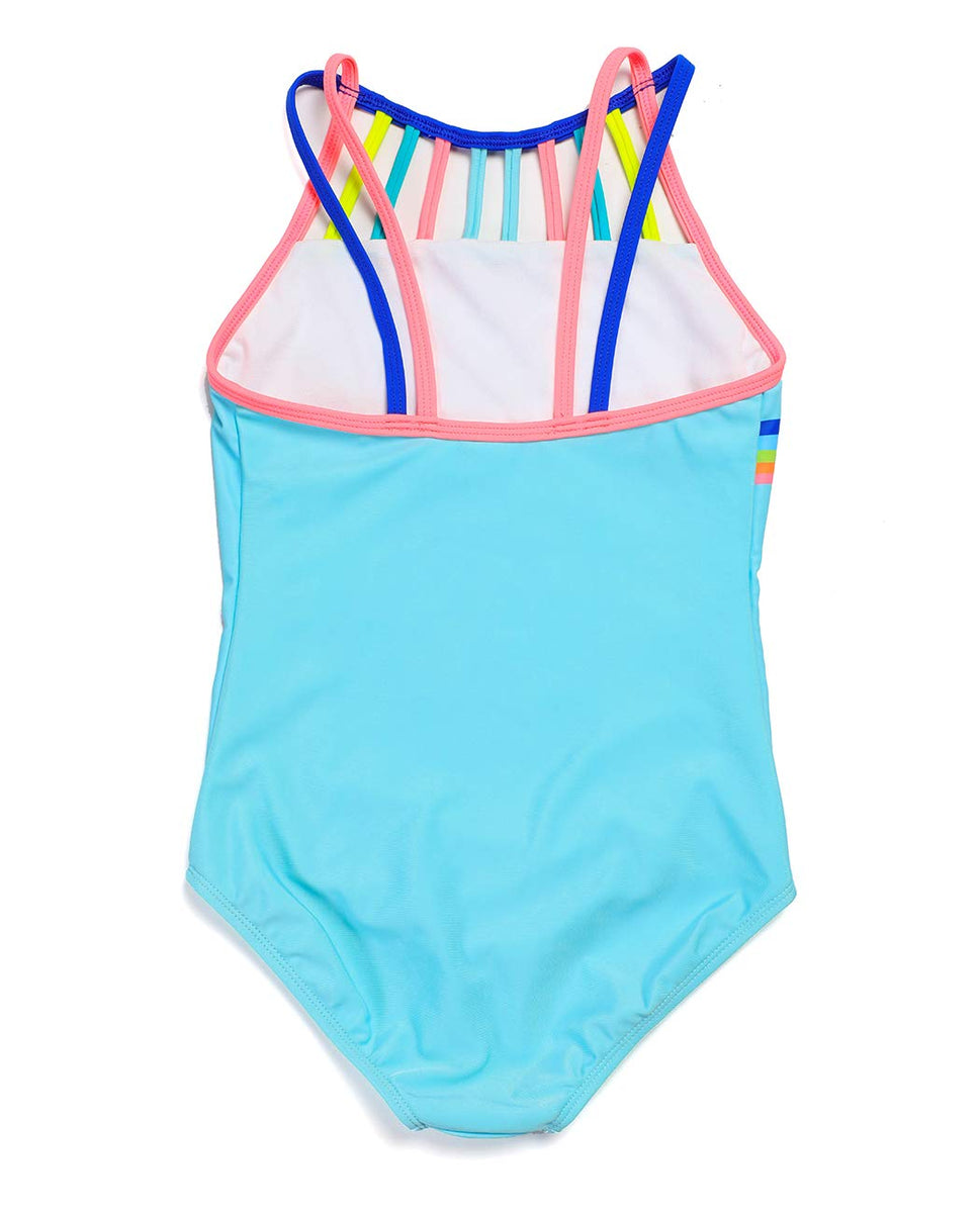 Girls Swimming Costume Unicorn Rainbow UK Age 6-14 Years – All Things ...
